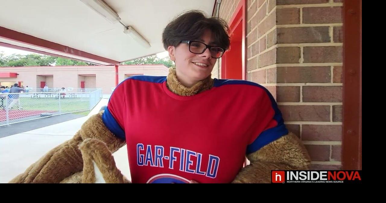VIDEO: Meet Gar-Field mascot Donnie Lopez-Santi | Sports | insidenova.com