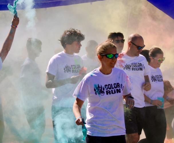 IN PHOTOS: Color Run, 25th anniversary at Forest Park High School ...