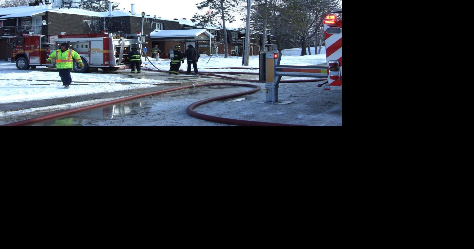 Fire at Renfrew's Vimy Boulevard apartments