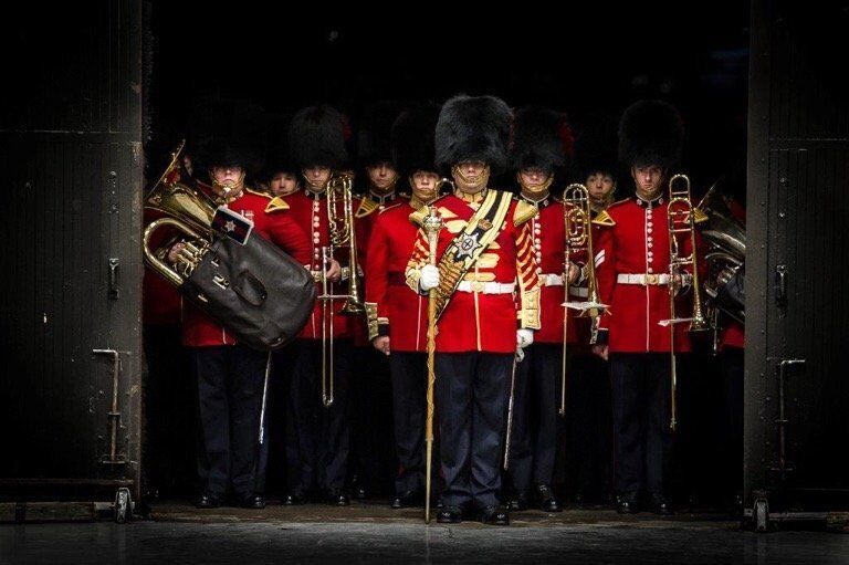 Governor General’s Foot Guards Band performs in newly renovated space in Perth