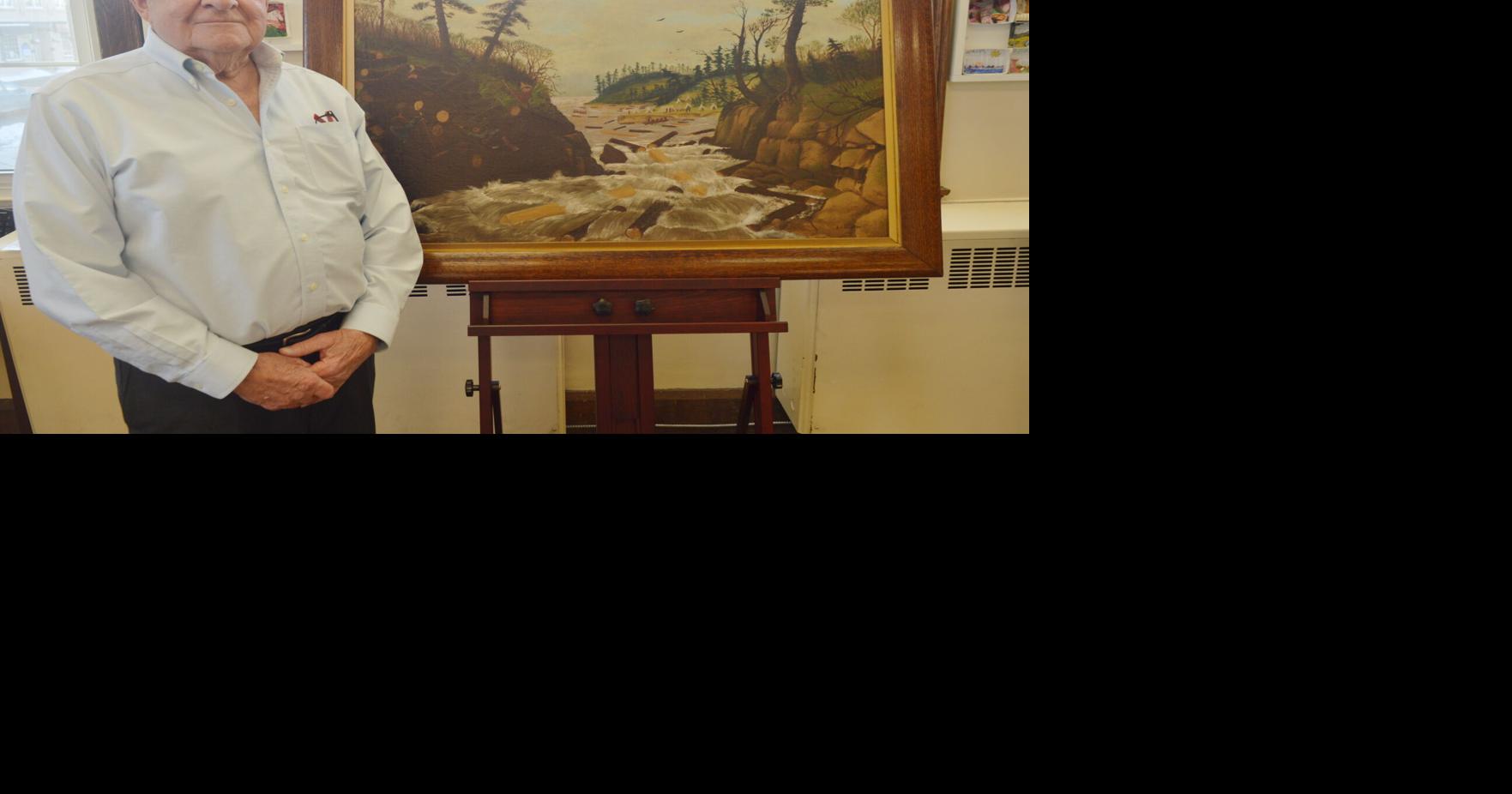 Renfrew museum society restores 2 Alfred Lawton paintings