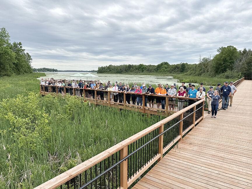 Accessible bridge officially opens at Baxter