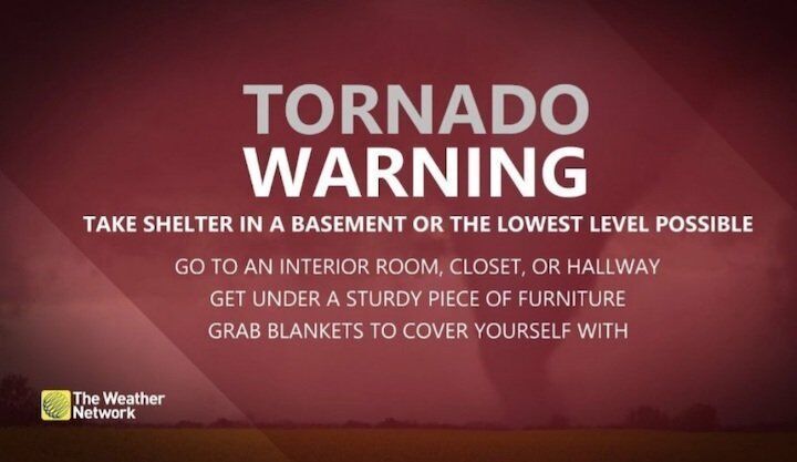 Did you receive the emergency tornado alert?