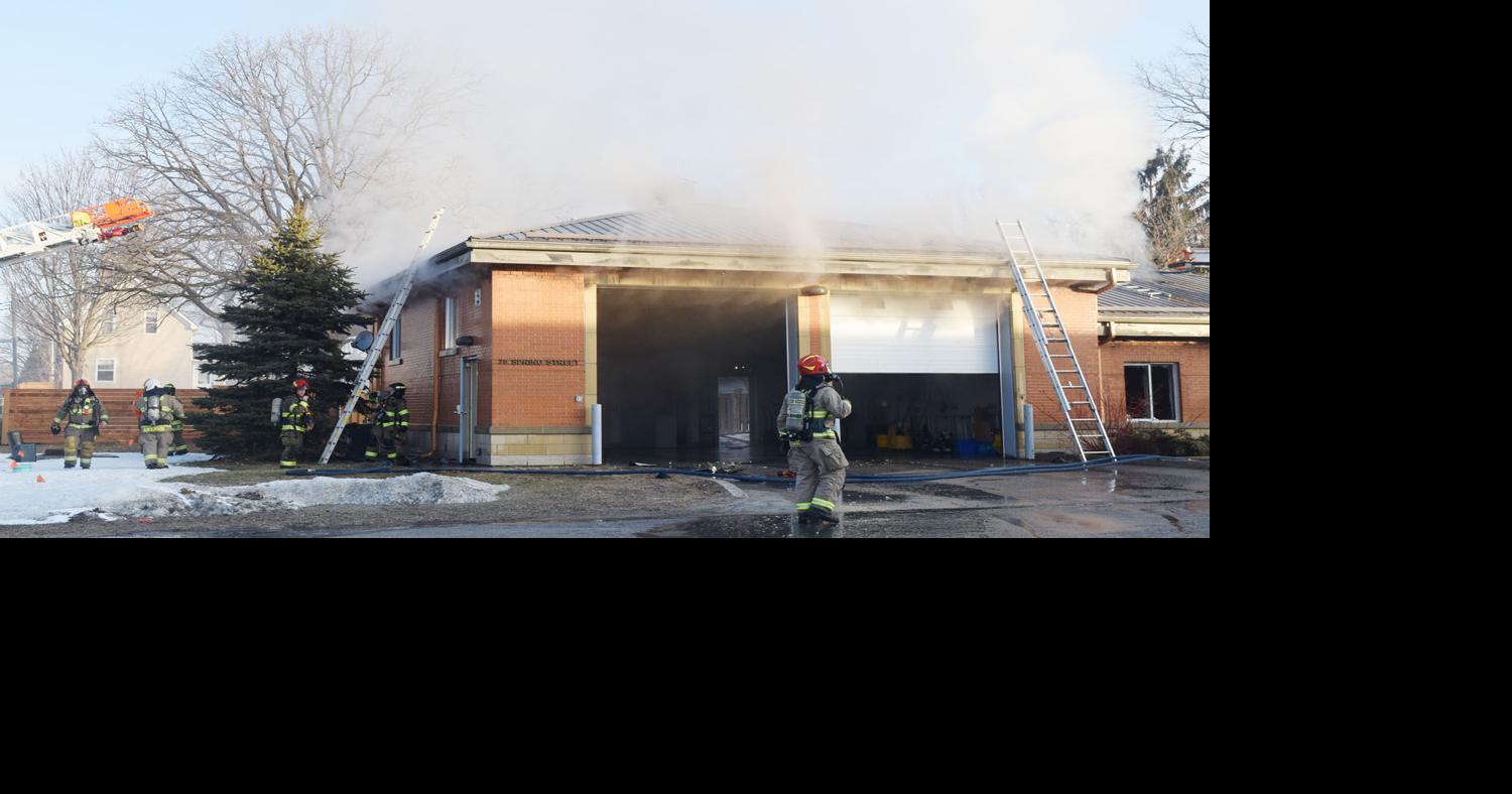 A story in photos: Fire at paramedic base in Almonte
