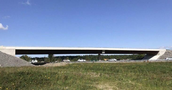 Officials celebrate progress of widening Highway 17