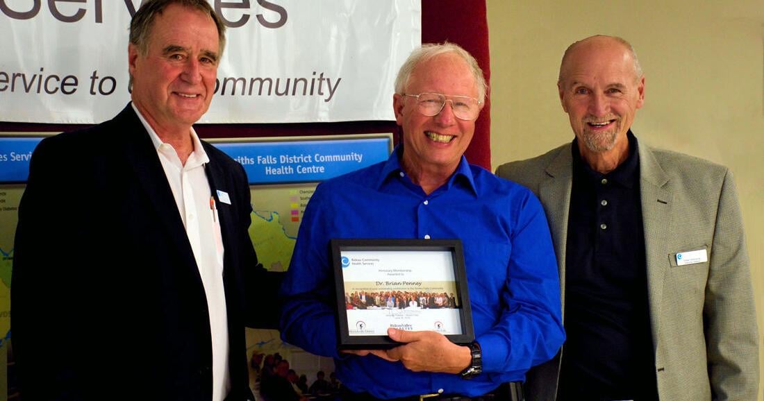 Dr. Brian Penney honoured with Community Health Award, recognized for ...