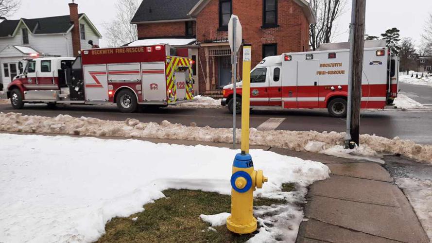 Fire departments on scene at fire in Carleton Place