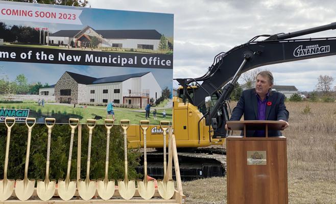 Construction kicks off on Beckwith’s new $7M municipal office