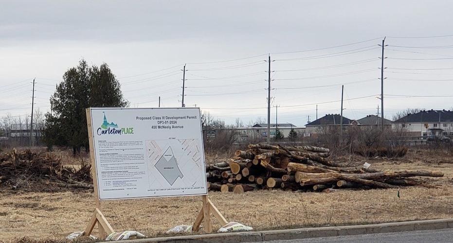 Site preparation begins at SmartCentres Carleton Place