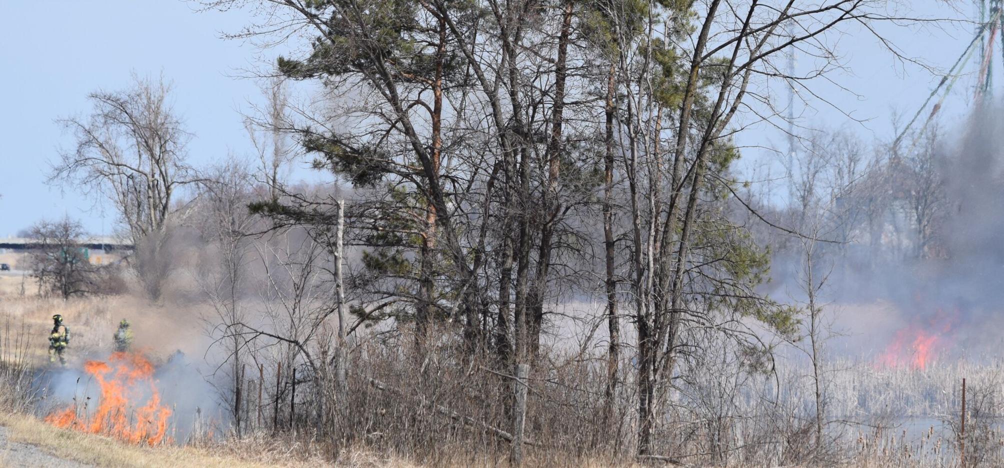 Grass fire east of Carleton Place under investigation by OPP