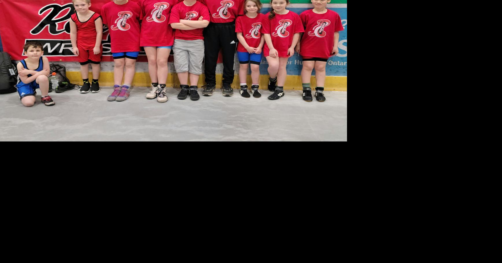 Great showing for Renfrew Vipers wrestling in Orillia