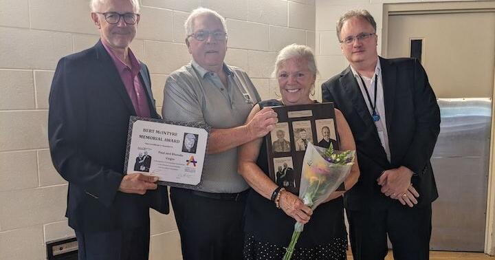 2023 Bert McIntyre Memorial Award for Volunteerism presented