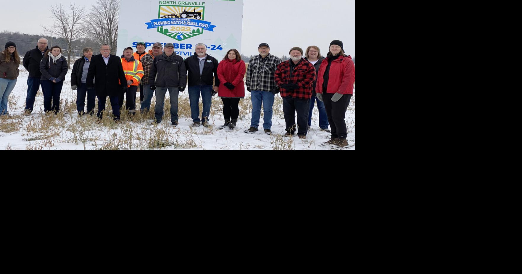 Excitement builds as sign unveiled to mark 2022 International Plowing ...