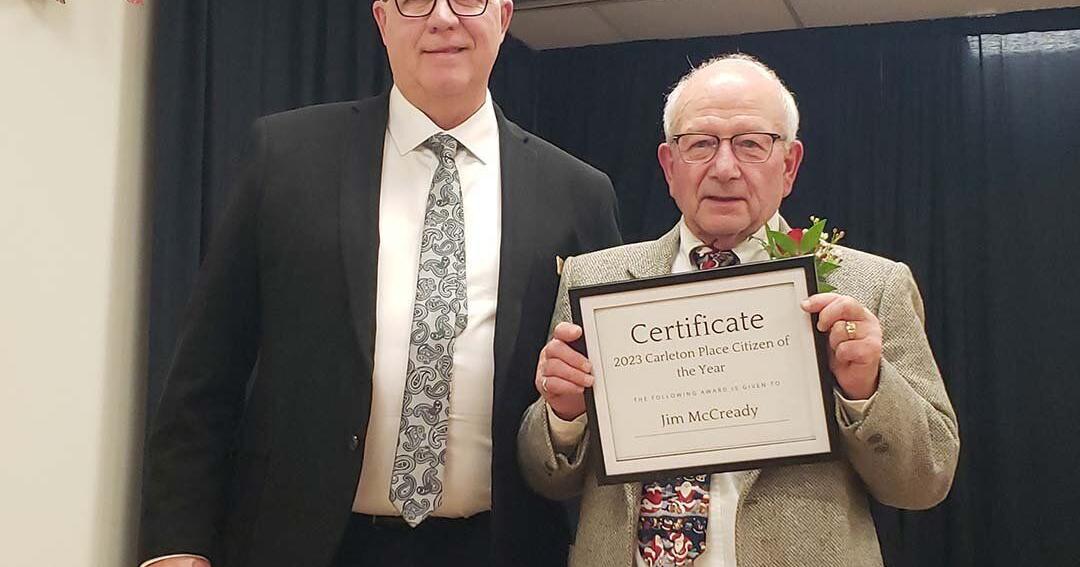 Jim McCready named 2023 Carleton Place citizen of the year