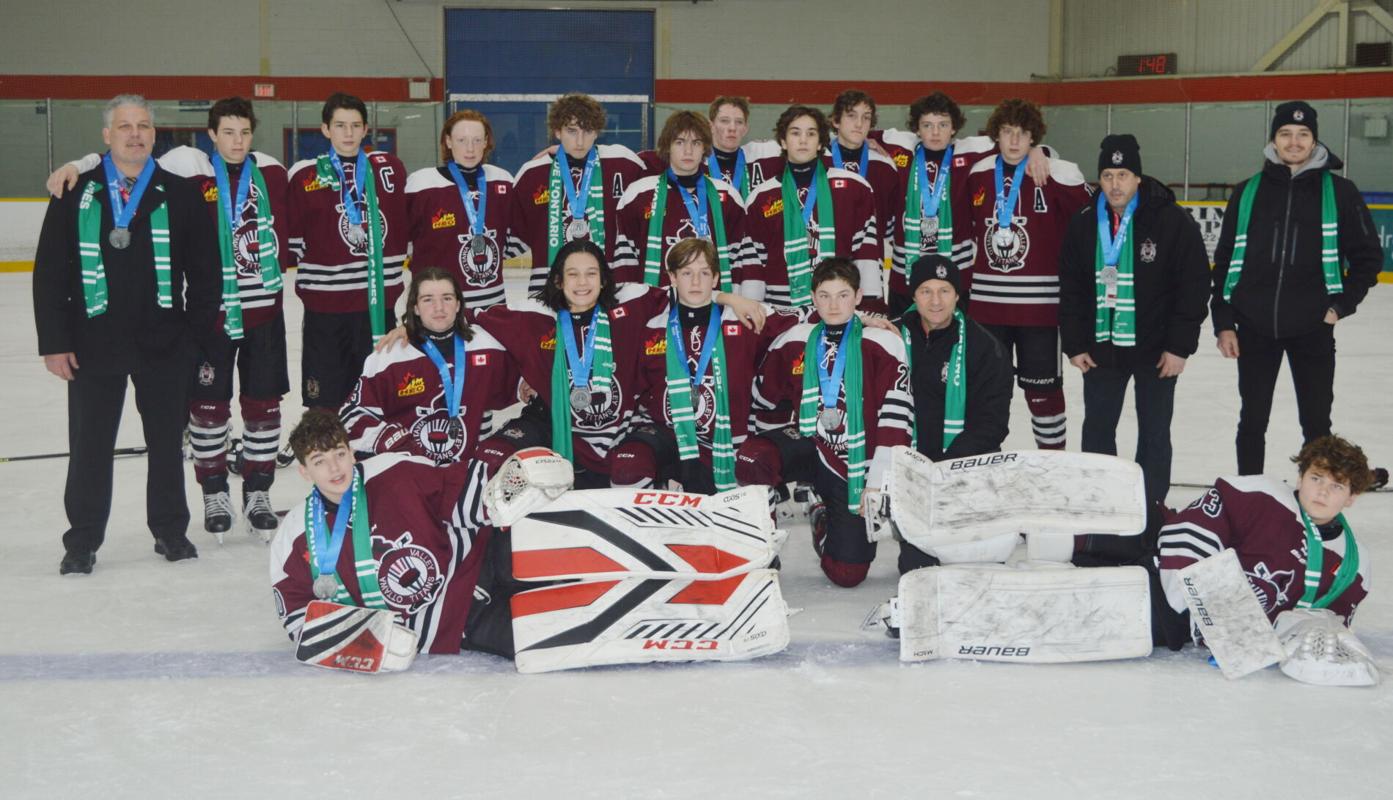 ‘Couldn’t be more proud’: Ottawa Valley Titans strike silver in OWG hockey