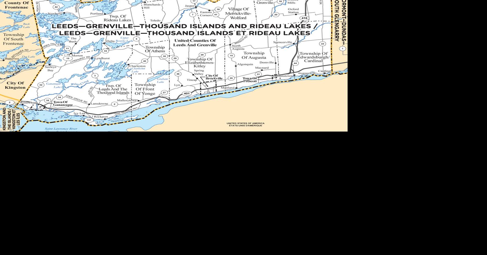 Get to know your riding: Leeds—Grenville—Thousand Islands and Rideau Lakes