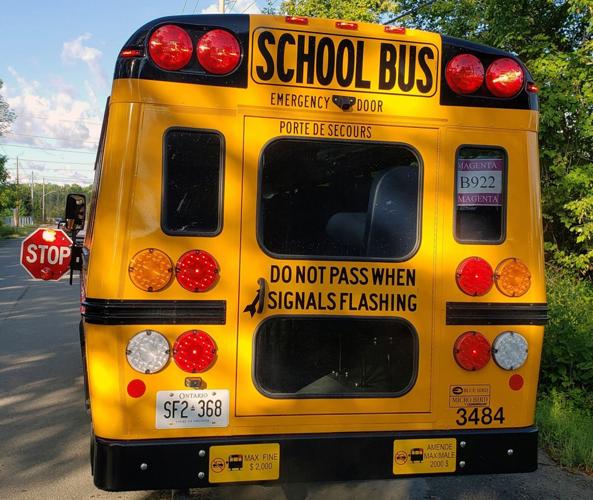 More buses running school bus stop signs on Highway 43