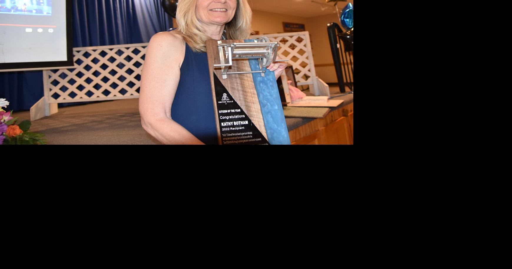 Kathy Botham named Smiths Falls Citizen of the Year
