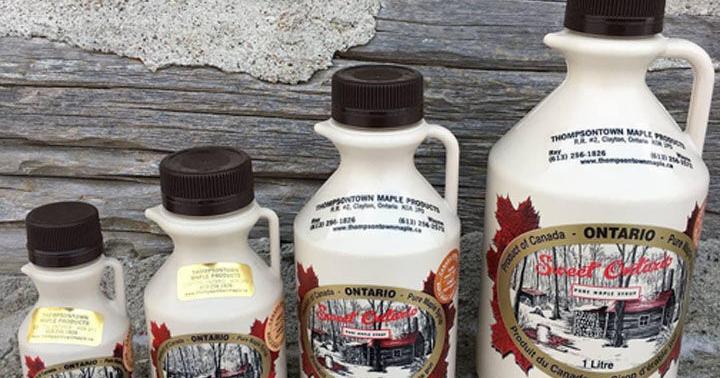 Provincial first-tapping ceremony for maple syrup producers in Clayton