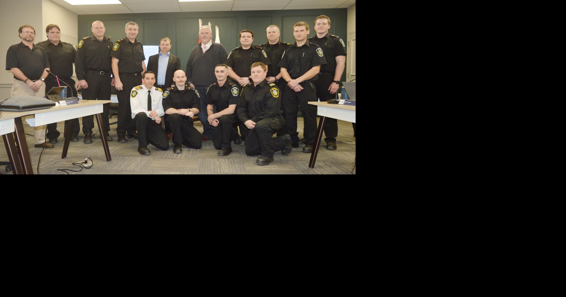 Renfrew fire department congratulates recent retires, hires, promotions