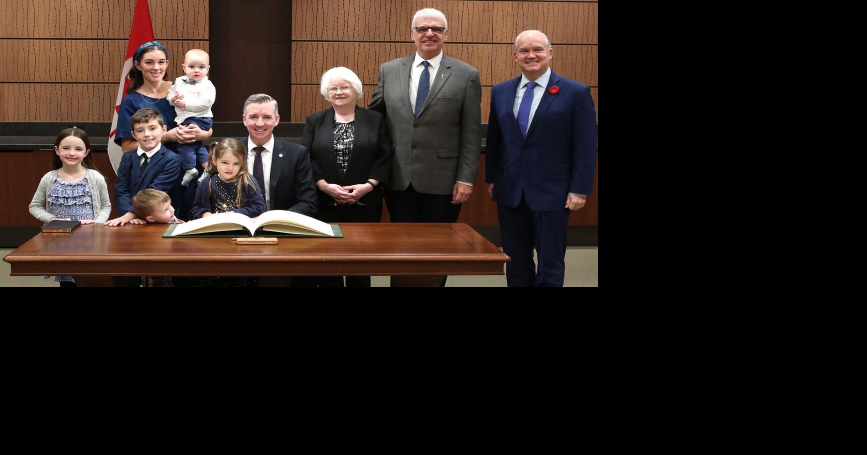 Leeds-Grenville MP Michael Barrett sworn in, appointed Conservative ...