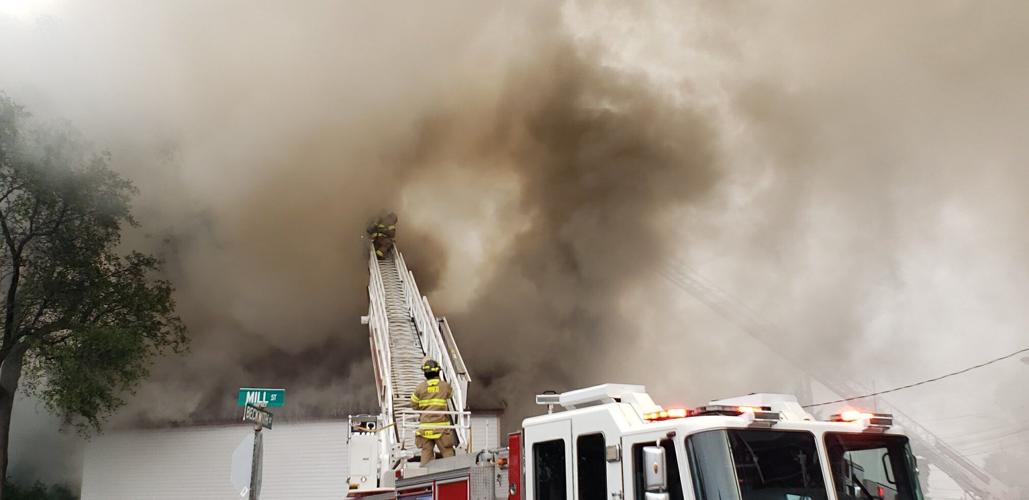 'Completely engulfed': Fire breaks out at Carleton Place's Spartan ...