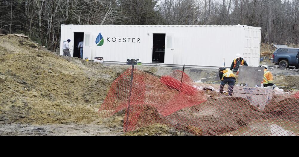 WWTP arrives at Fetherston on Dec. 17