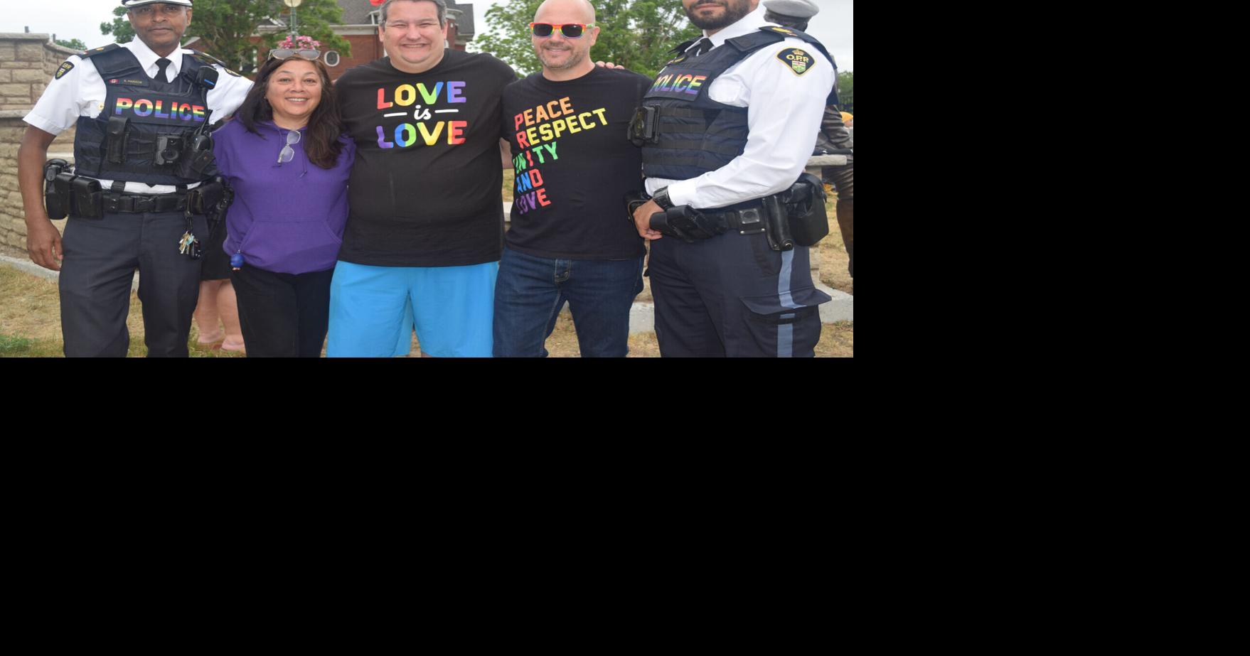 Pride flag raised in Carleton Place amid cheers and tears