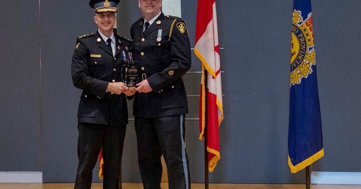 OPP officer recognized for community service