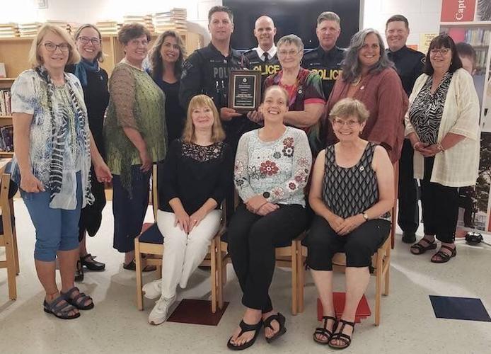 IODE Ontario honours OPP officers for Carleton Place project