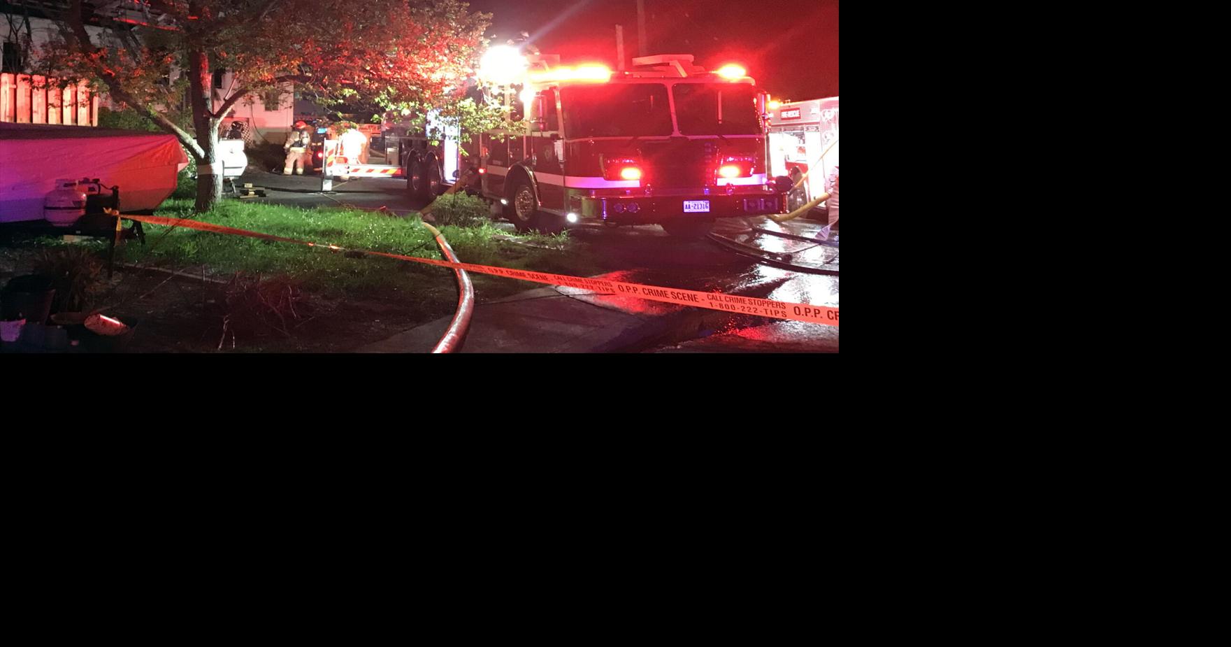 Firefighters battle house fire in Almonte