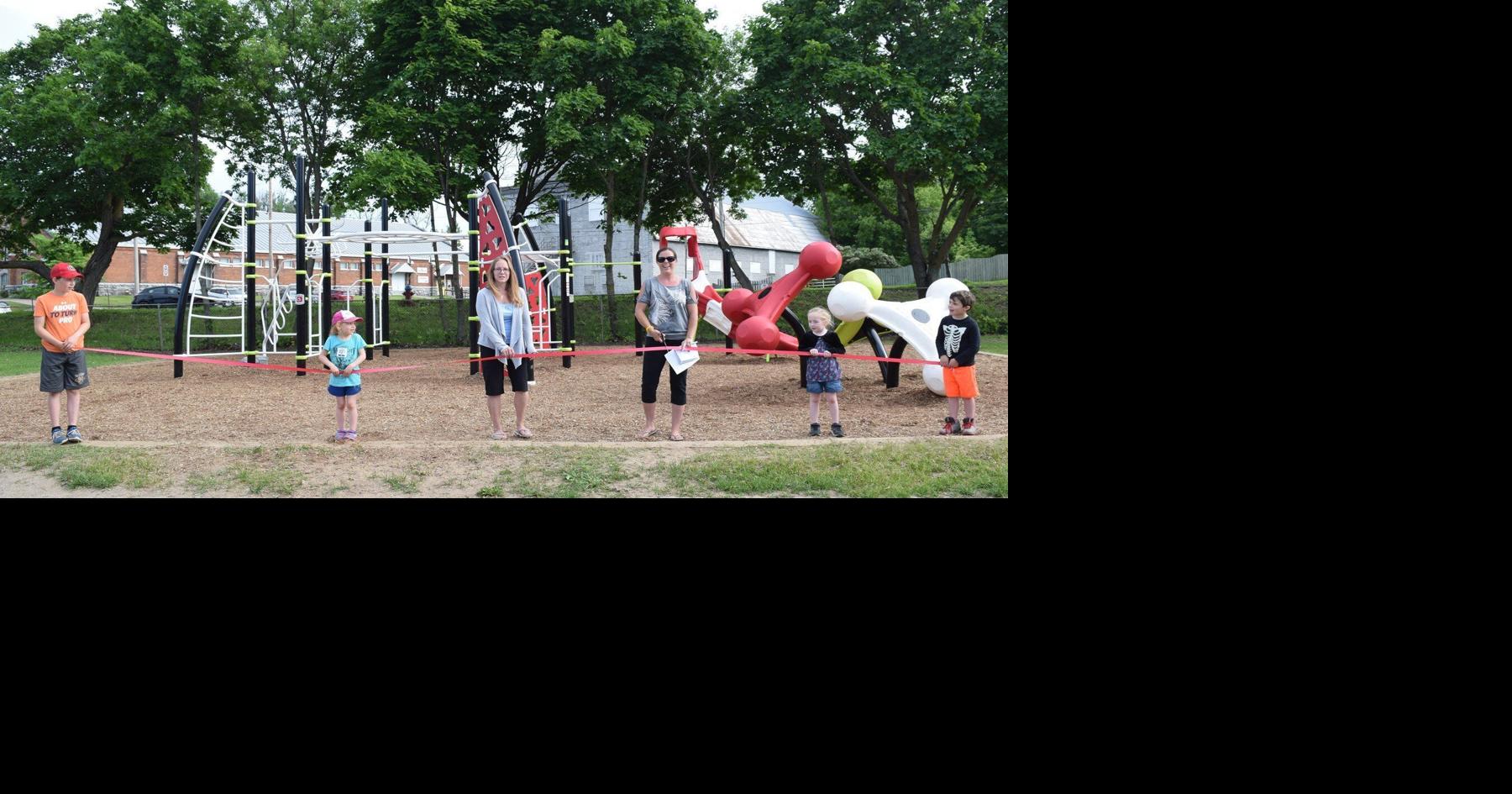 Renfrew school unveils new interactive playground, sensory garden