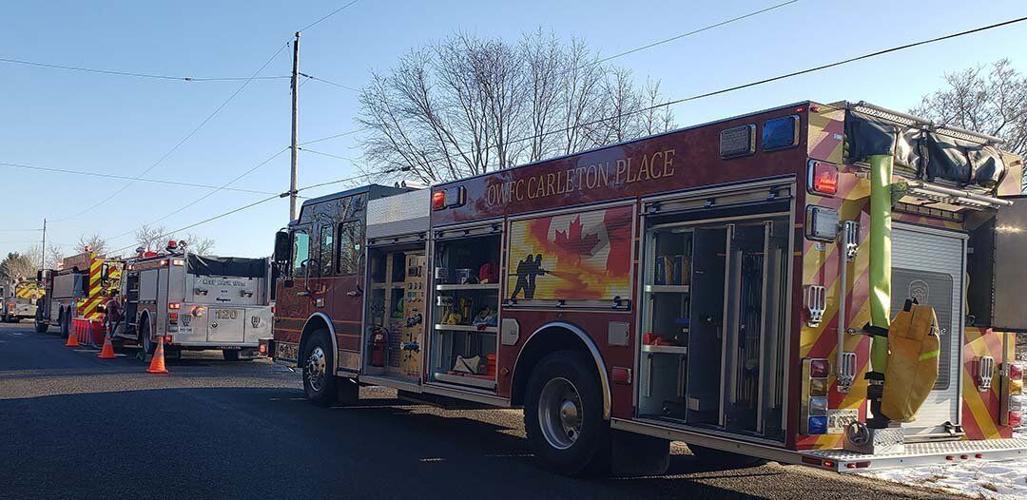 Beckwith Fire Department responds to house fire