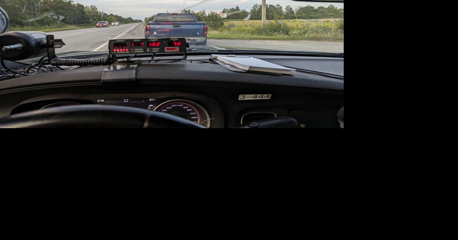 Grenville OPP lay stunt driving charge