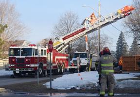 A story in photos: Fire at paramedic base in Almonte