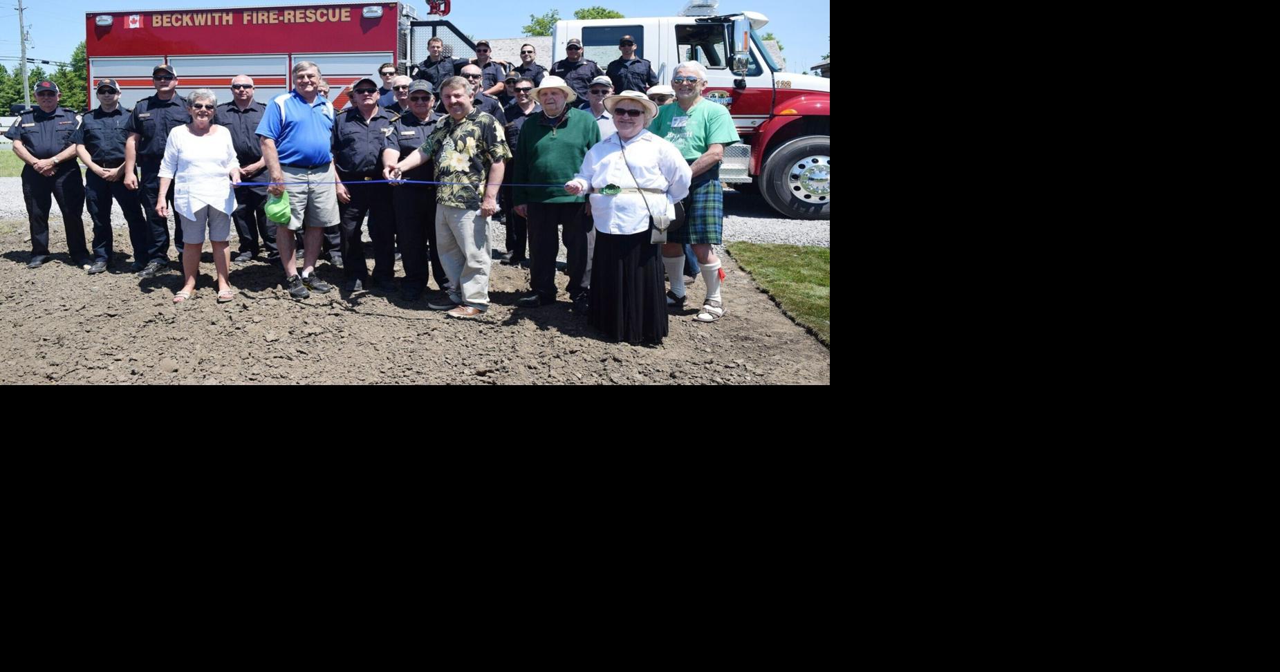 Beckwith Fire Department unveils new $500,000 pumper truck