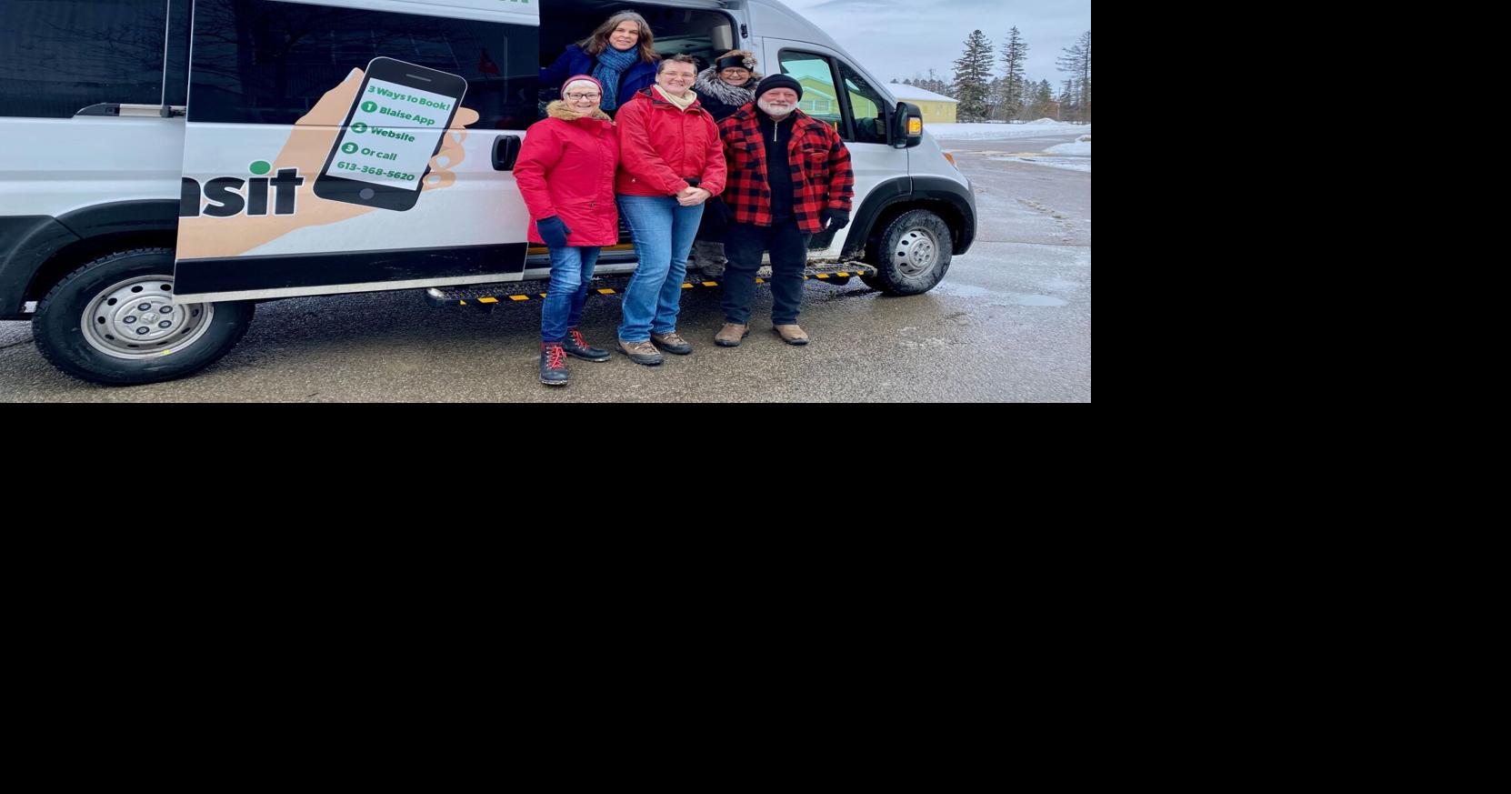 North Grenville unveils new on-demand public transit bus