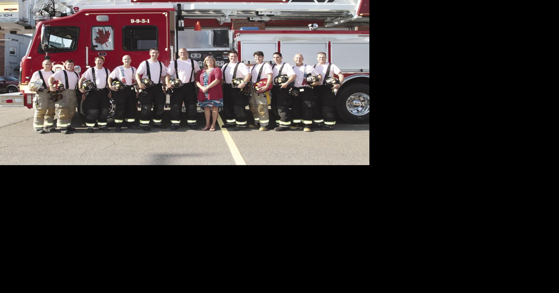 Renfrew Fire Department in the pink for breast cancer awareness