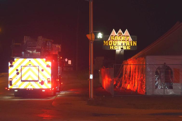 Renfrew fire crews tackle Thursday night fire at Rocky Mountain House