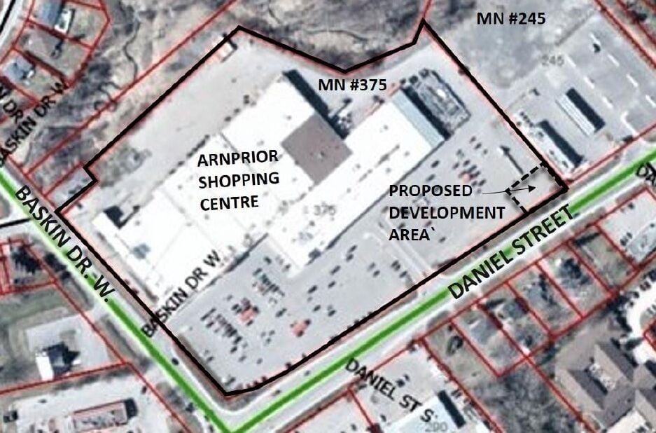 WHAT’S GOING ON HERE? Arnprior projects near Canadian Tire