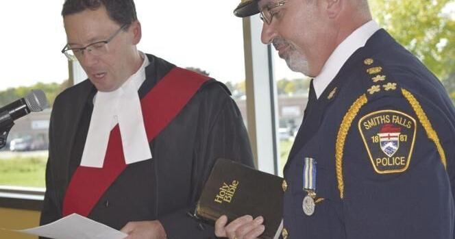 'Very proud': Smiths Falls Police Chief Mark MacGillivray announces ...