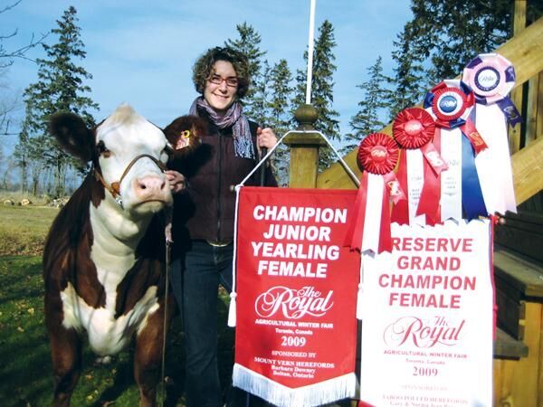 Stellar showings for Renfrew area entrants at the Royal Winter Fair