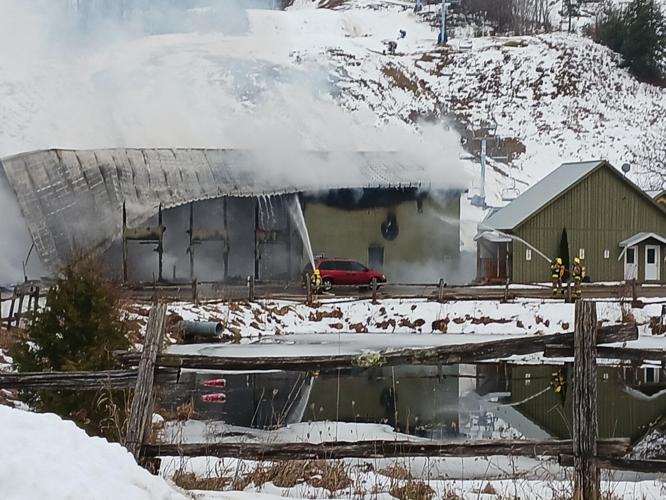 BREAKING: Fire erupts at Calabogie Peaks Resort