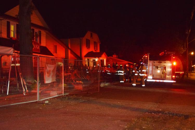 Renfrew fire crews tackle Thursday night fire at Rocky Mountain House
