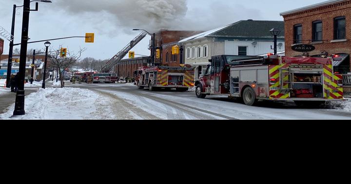 ‘All clear’: Fire Chief confirms everyone out of burning building in ...