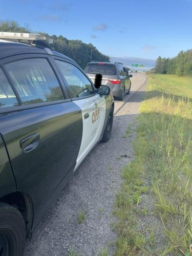 OPP stops vehicle after child observed walking around inside