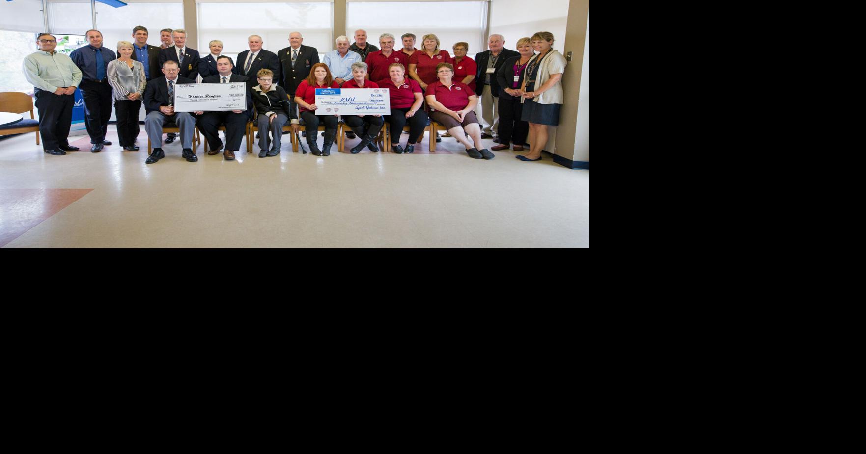 Wing, Sport Renfrew give big boost to RVH, Hospice Renfrew