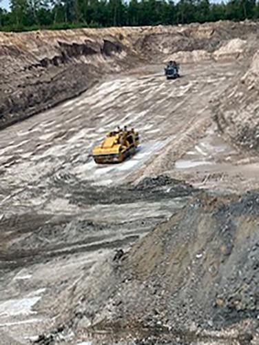 USG Alabaster conducts tour at the newly opened Avery Quarry | News ...