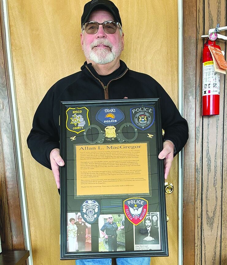 Allan MacGregor honored for 47 years of service to Iosco County | News ...