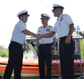 U.S. Coast Guard holds Change of Command ceremony in East Tawas ...